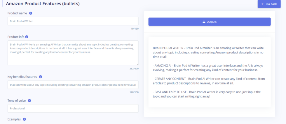 How To Create Amazon Product Descriptions With The Brain Pod AI Writer - Brain Pod AI