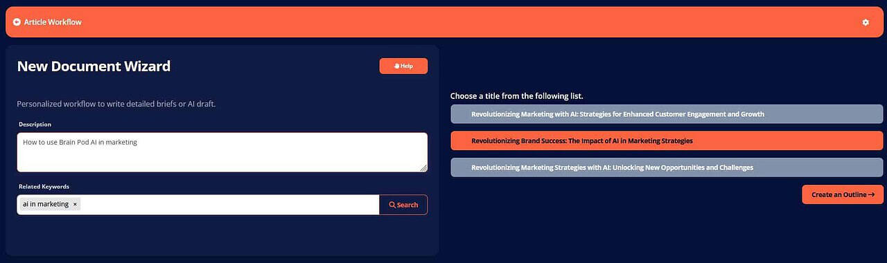 AI Writer - Brain Pod AI