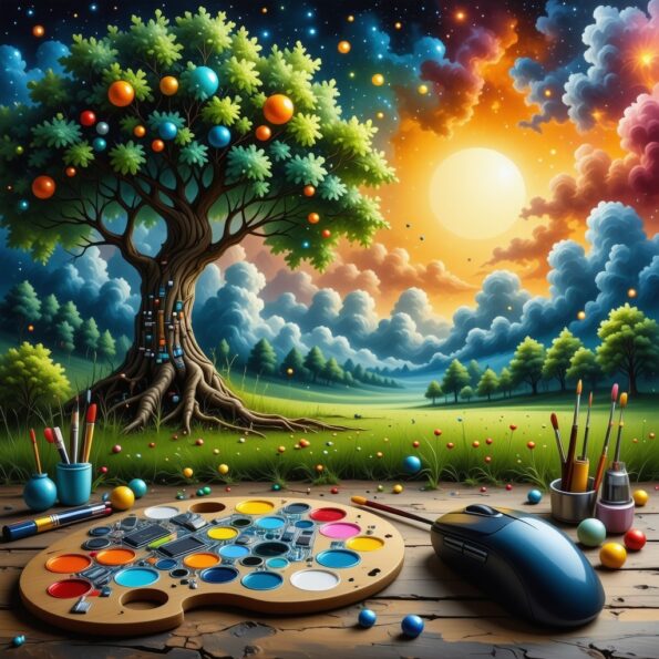 Exploring The Fascinating World Of AI Bot Art: How AI Art Bots Are ...